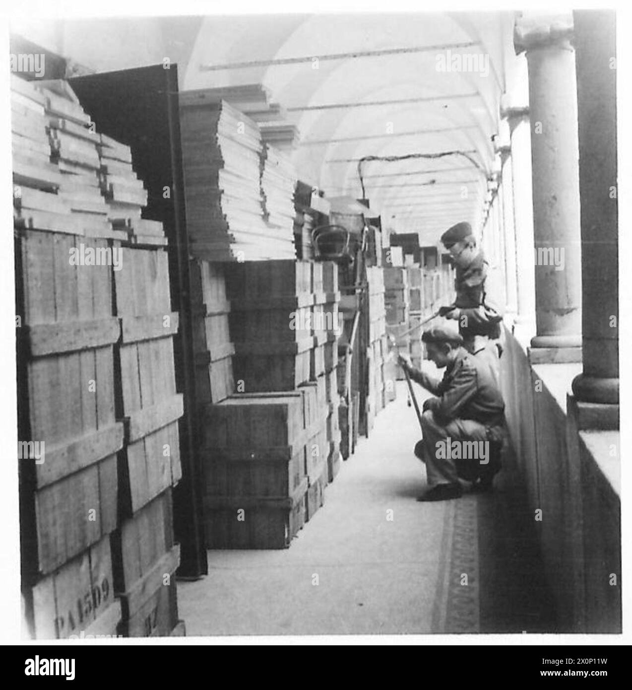 HOARD OF NAZI-LOOTED BOOKS DISCOVERED - Officials of the British Museum ...