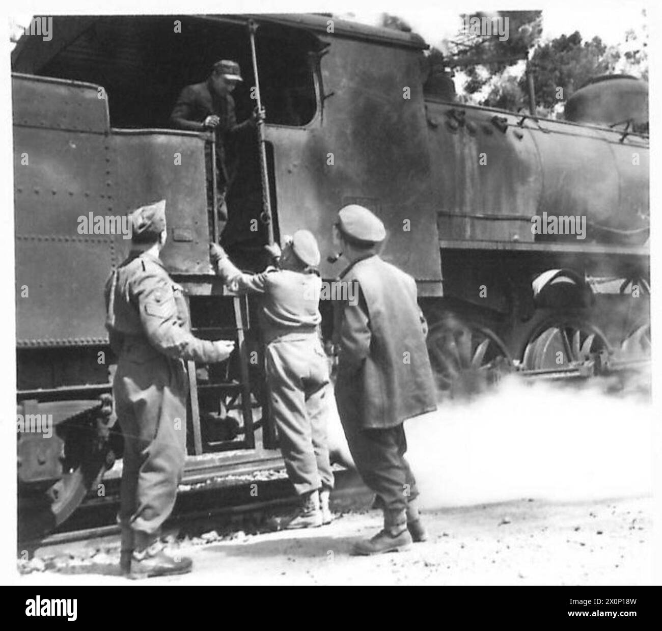 Italian allied military personnel Cut Out Stock Images & Pictures - Alamy