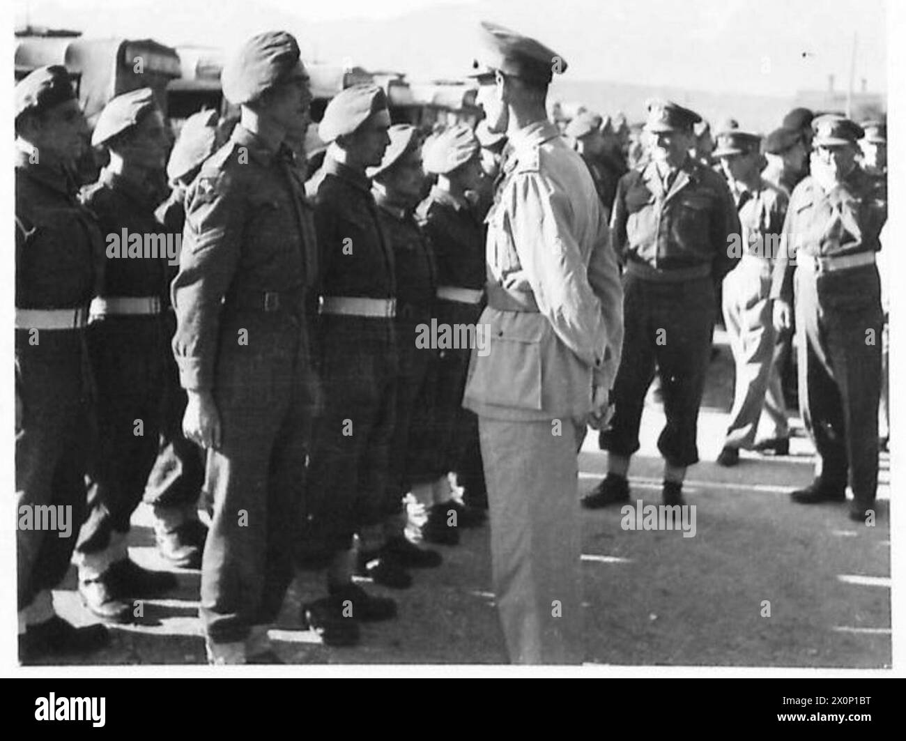 EIGHTH ARMY : THE ROAD HOME - The 8th Army Commander talking to the ...