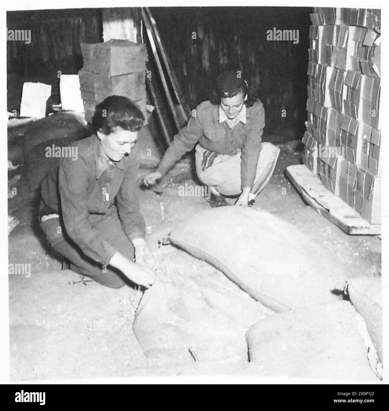 Inspect goods Black and White Stock Photos & Images - Alamy