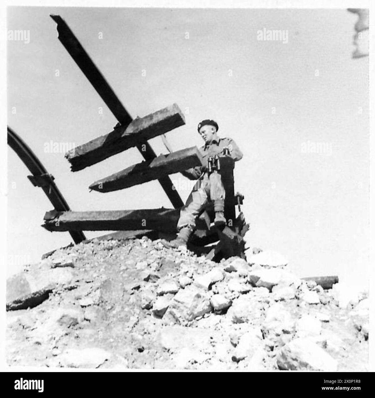 Image demolition work on Black and White Stock Photos & Images - Alamy