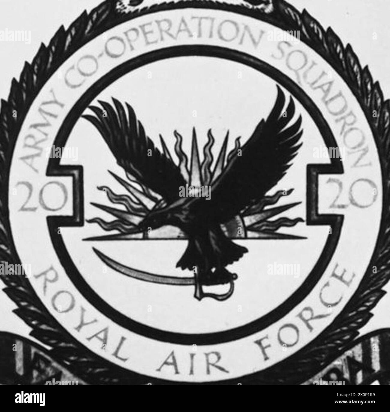 SQUADRON CRESTS OF THE ROYAL AIR FORCE AND ROYAL AUSTRALIAN AIR FORCE. - Squadron Crest No.20 ...