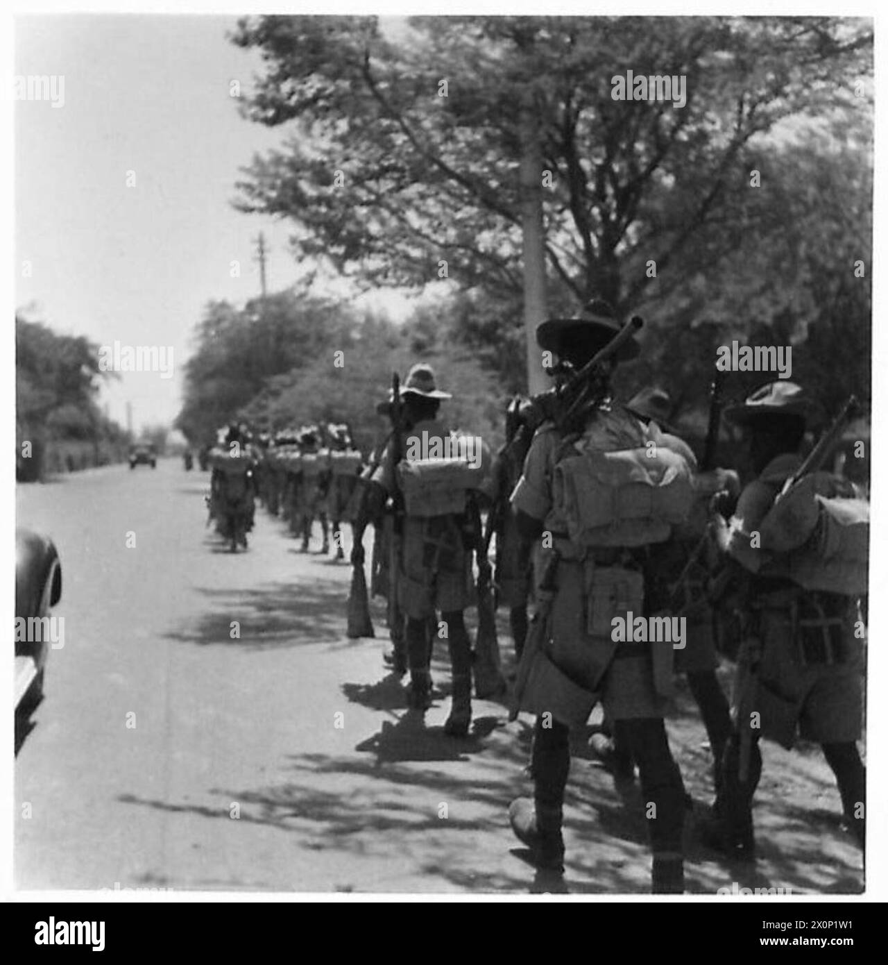 Indian military command Black and White Stock Photos & Images - Alamy