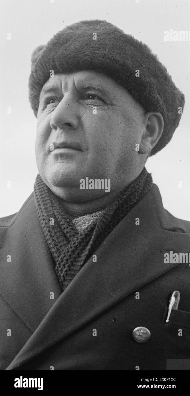 ON BOARD THE BRITISH MERCHANT SHIP EMPIRE KANGAROO IN CONVOY OFF THE ...