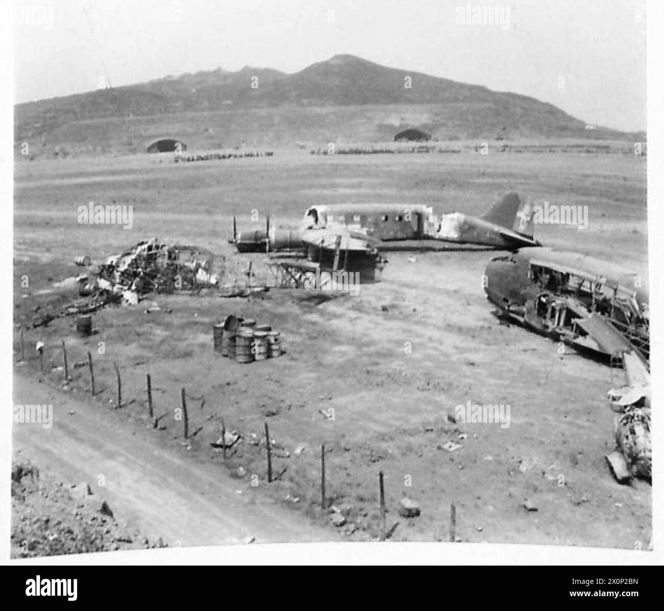 Wrecked military aircraft hi-res stock photography and images - Alamy