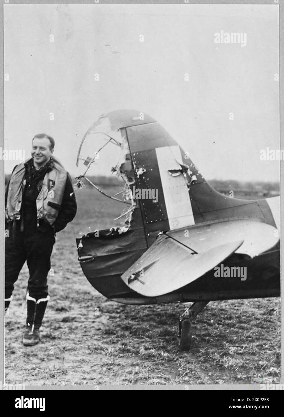 AUSTRALIAN PILOT WINS COMBAT WITH HALF DESTROYED RUDDER - An Australian ...