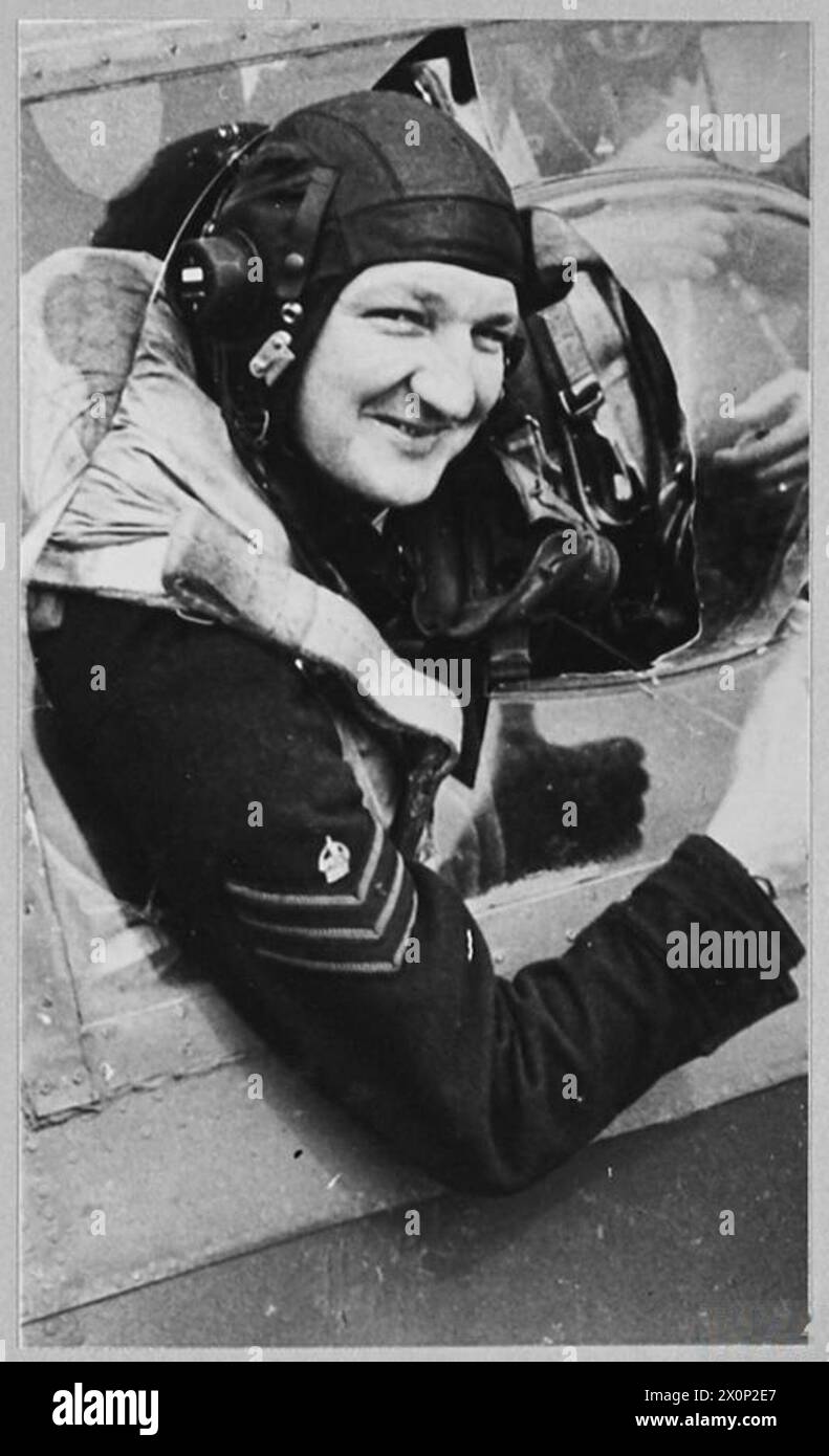 FLIGHT SERGEANT L.G. QUAITE - A happy picture of Flight Sergeant L.G ...