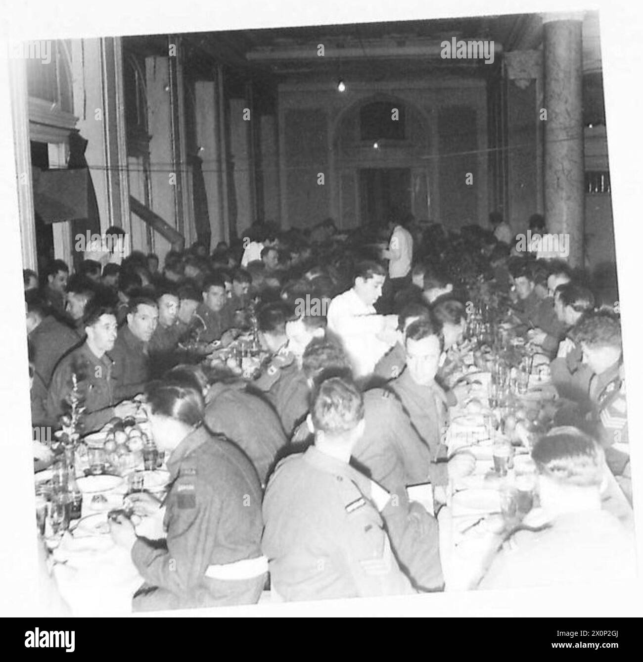 Dinner hall Cut Out Stock Images & Pictures - Alamy