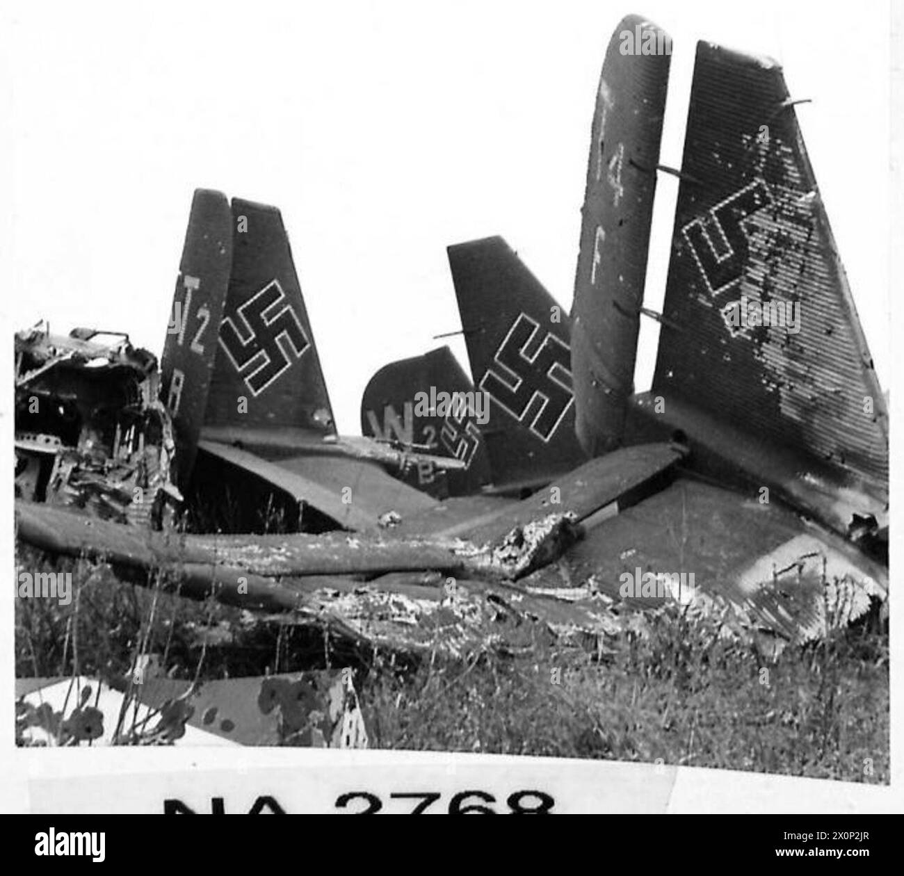 TUNIS AIRPORT : GRAVEYARD OF GOERING'S LUFTWAFFE - The utter desolation ...