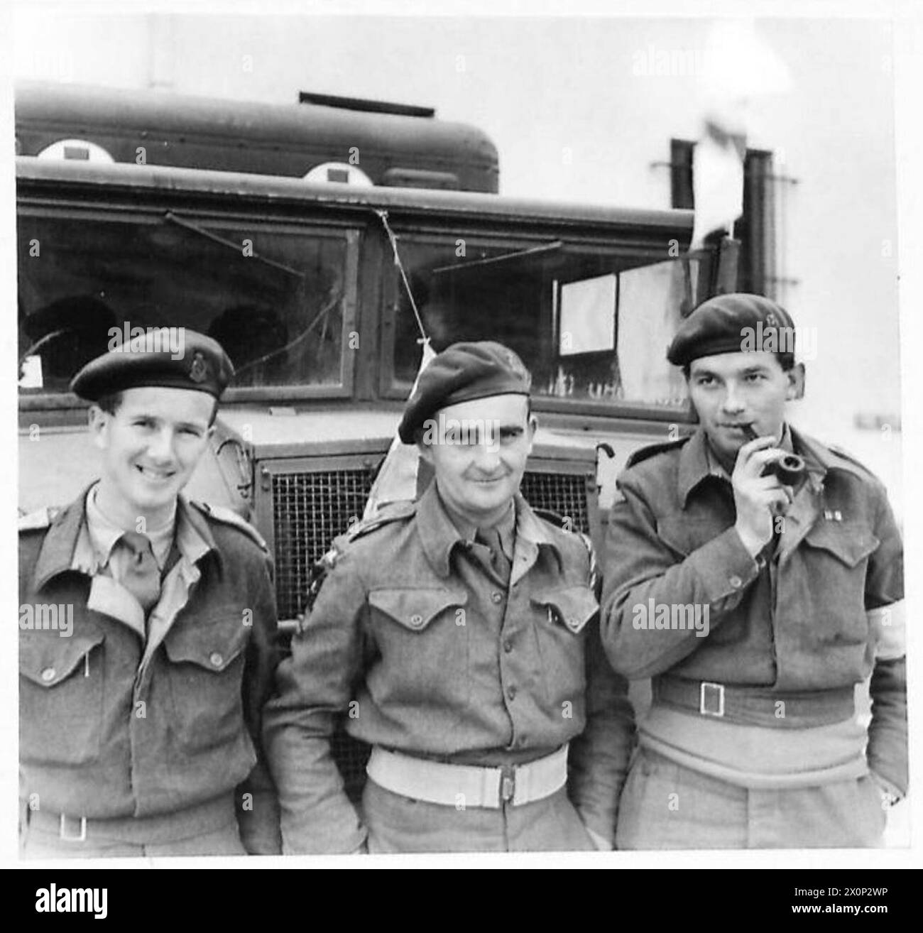 Three RAMC officers and personnel were captured while retrieving a ...
