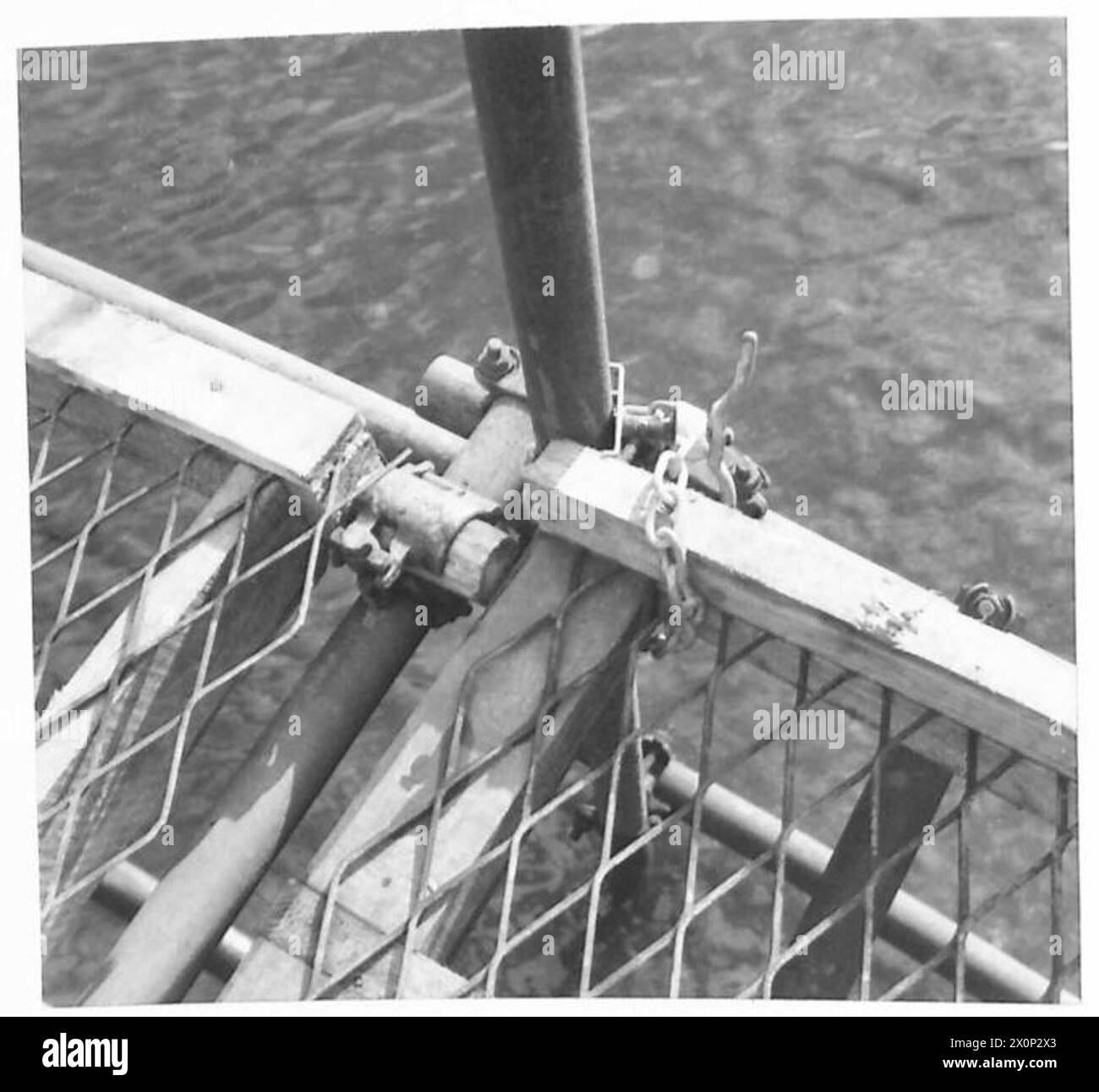 PHOTOGRAPHS OF EQUIPMENT - 3" Tubular Scaffolding Jetty - deck panel ...
