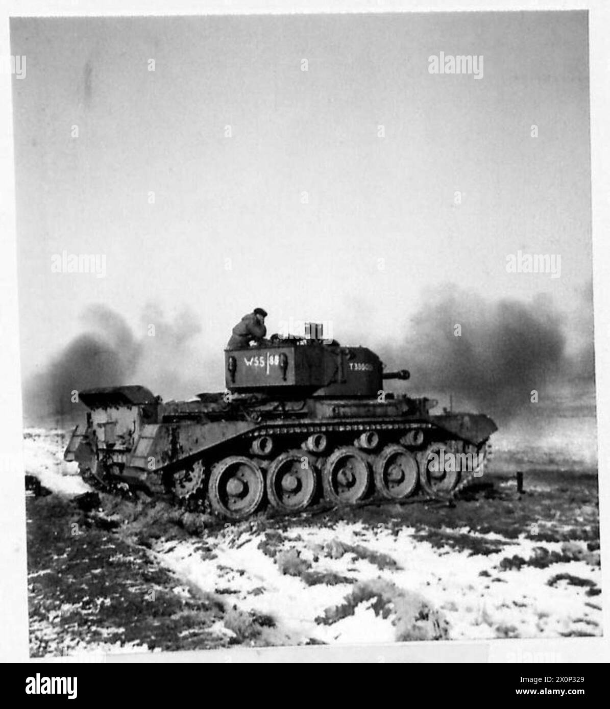 "COMET" TANK ON THE RANGE - The 29th Armoured Bde of 11th Armoured ...