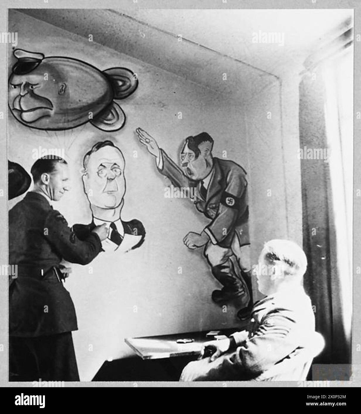 Photograph negative of mural hi-res stock photography and images - Alamy