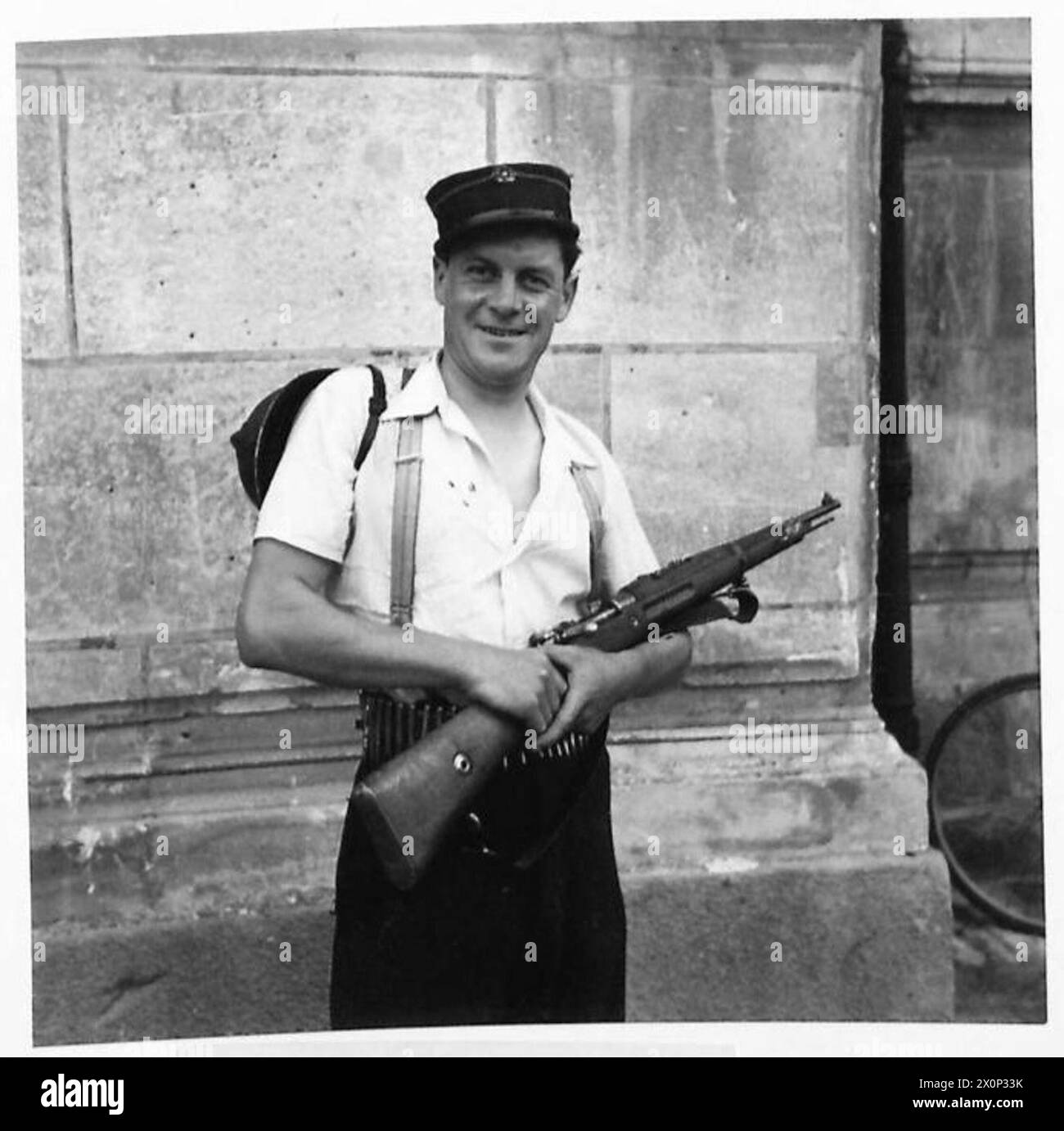 Village postman Black and White Stock Photos & Images - Alamy