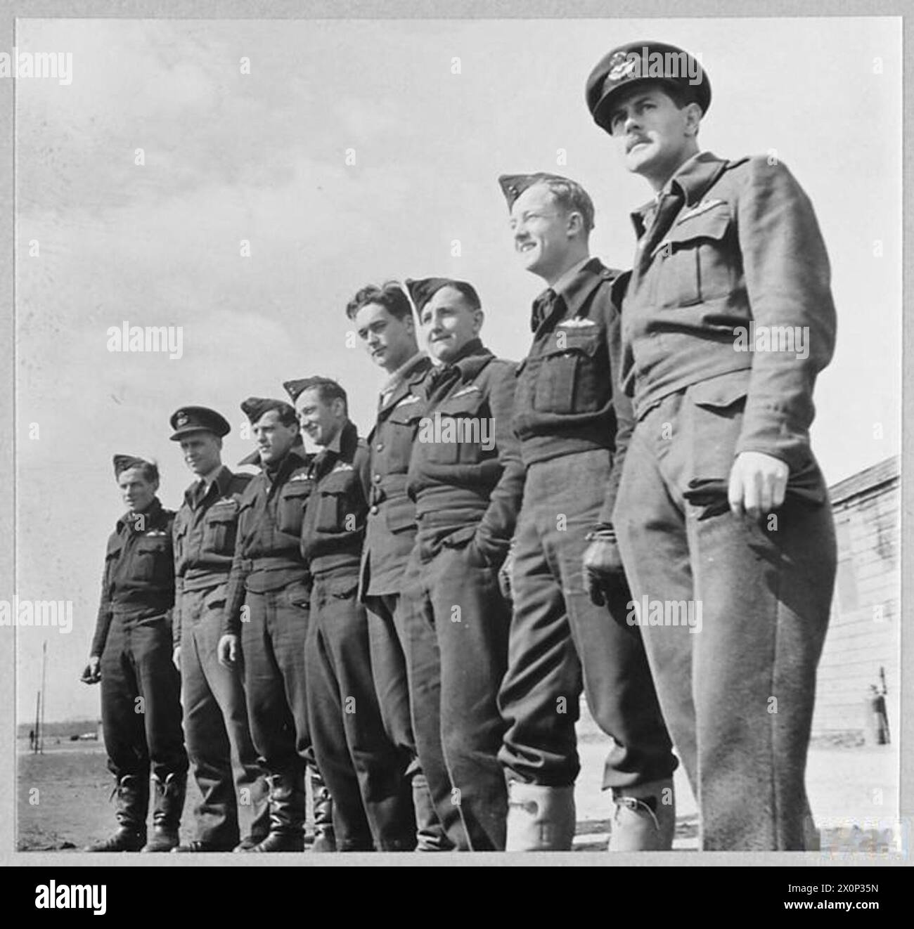 AN AUSTRALIAN FIGHTER SQUADRON IN BRITAIN [No.457 SQUADRON] - Some of ...