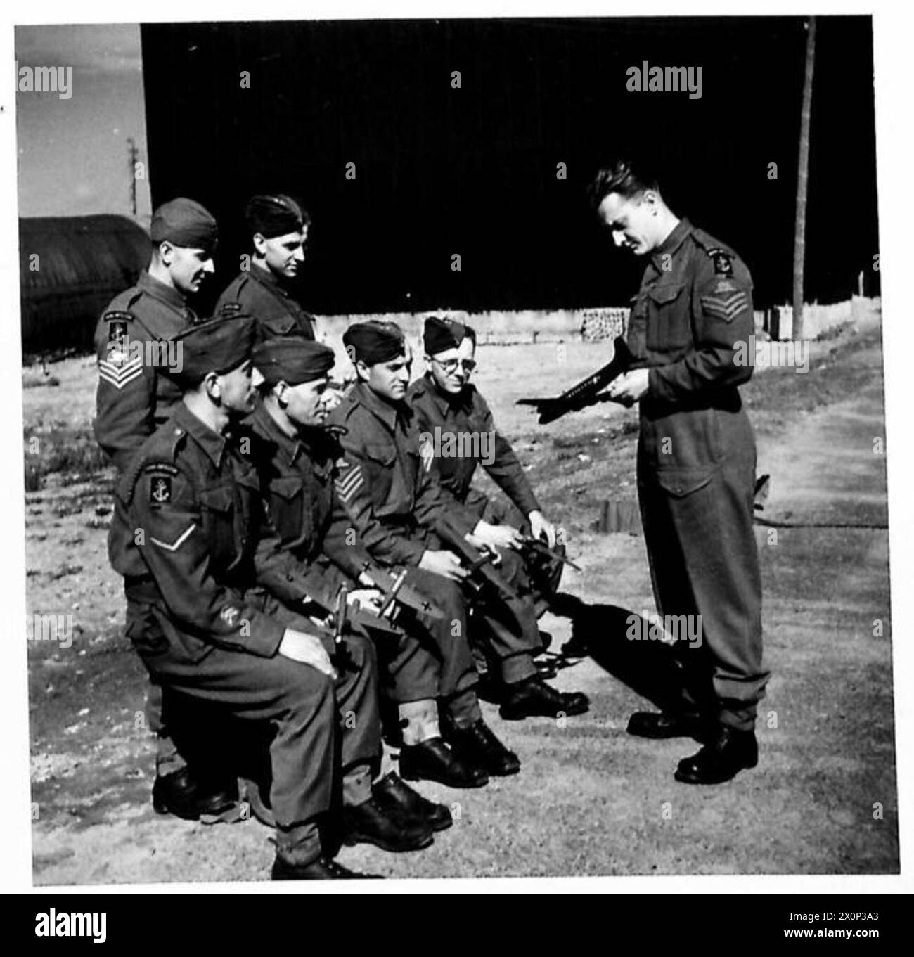 Anti-aircraft training school in the Orkney Islands conducting ...