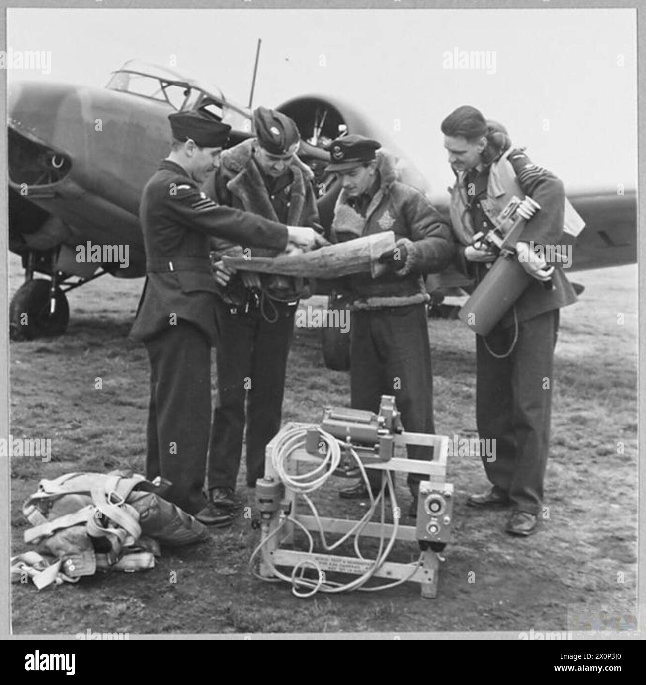 A DAY IN THE LIFE OF R.A.F. FLIGHT SERGEANT IN CHARGE OF A PHOTOGRAPHIC ...