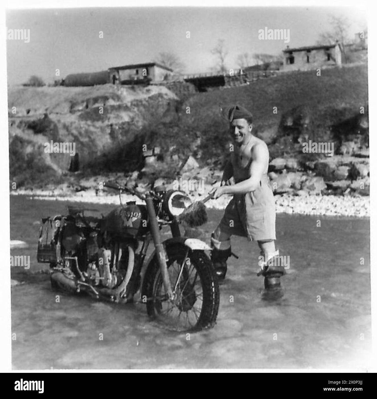 Sergeant Major E. Jacques of Lancaster, who served in North Africa ...