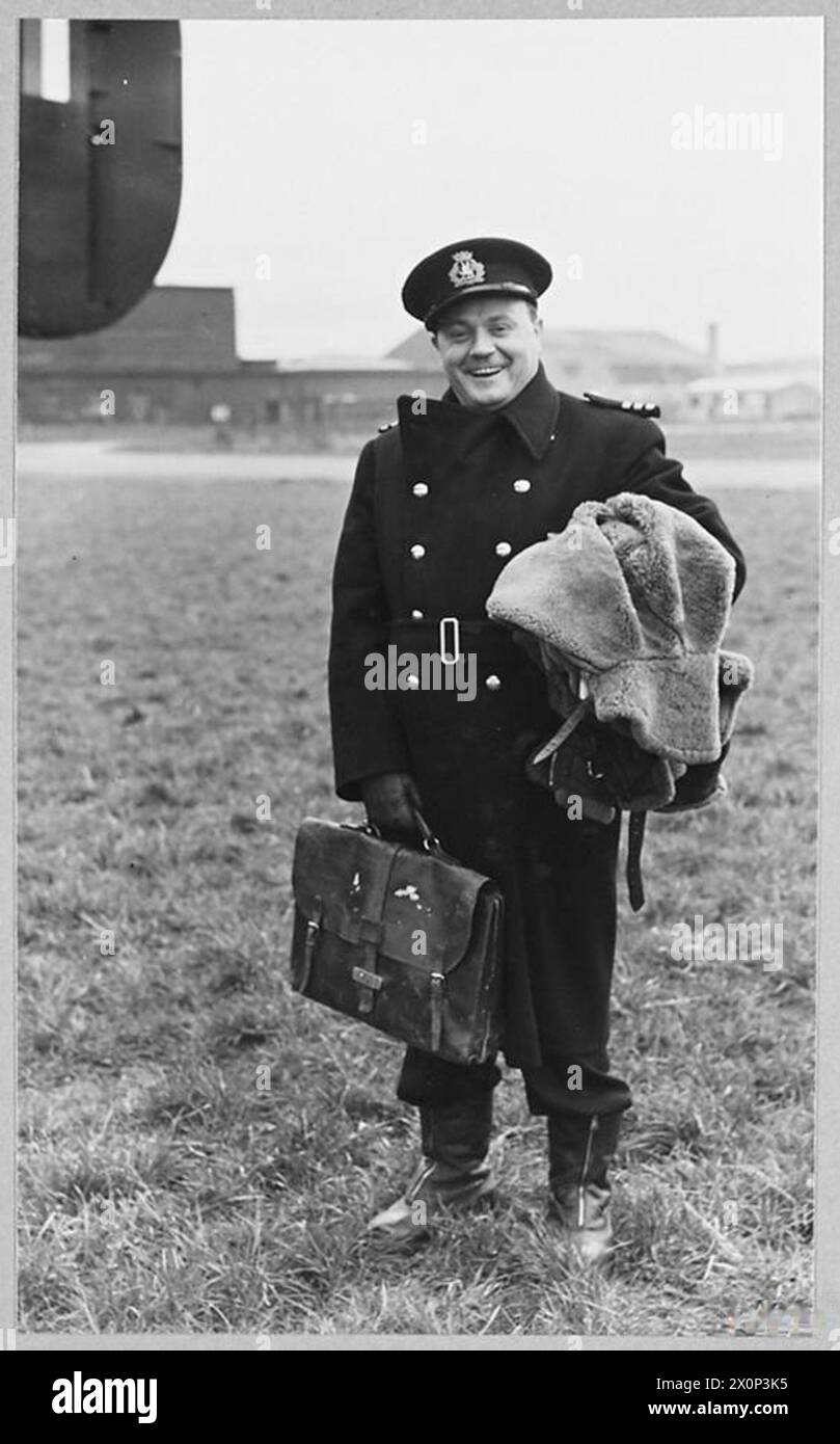 R.A.F. FERRY COMMAND PILOT COMPLETES 25TH CROSSING OF THE ATLANTIC ...