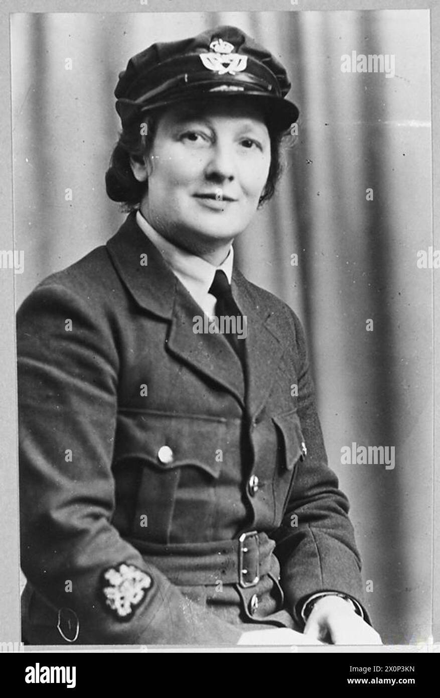Warrant Officer Lucy Jane Lillie of Leeds was the first W.A.A.F. cook ...