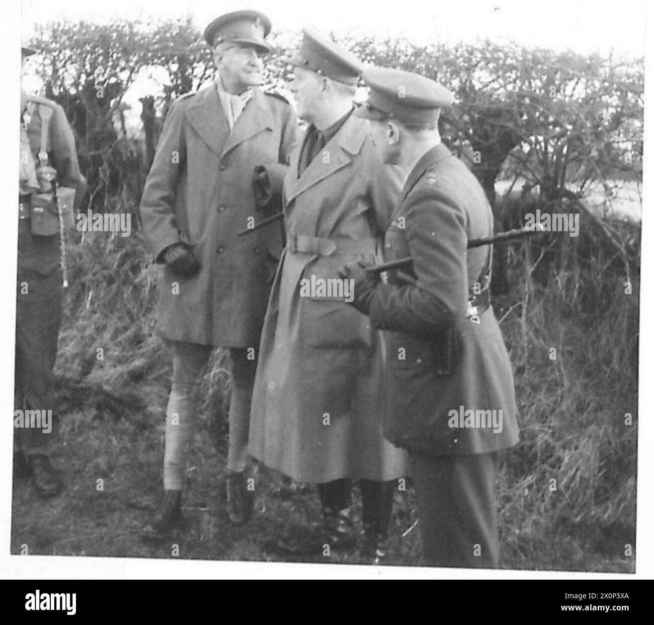 Lord Gort is pictured with Major General Carton de Wiart, VC., DSO ...