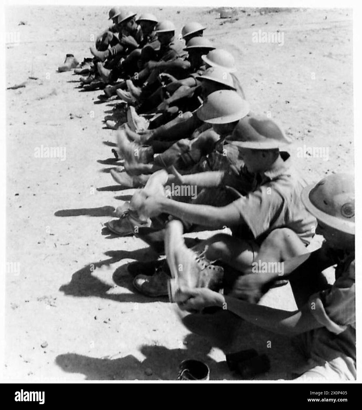 British army desert boots Cut Out Stock Images & Pictures - Alamy