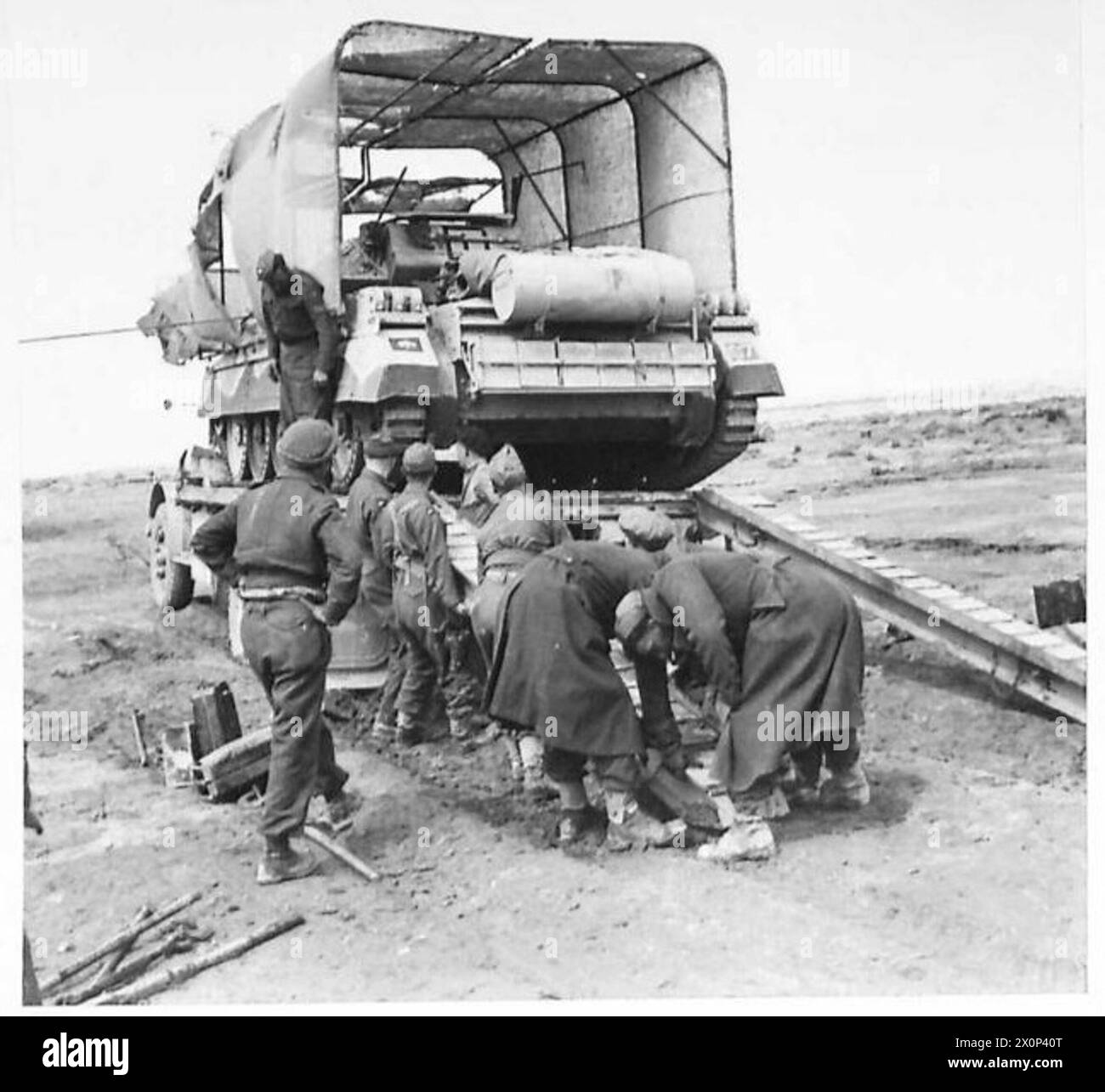 Tank ramps Black and White Stock Photos & Images - Alamy