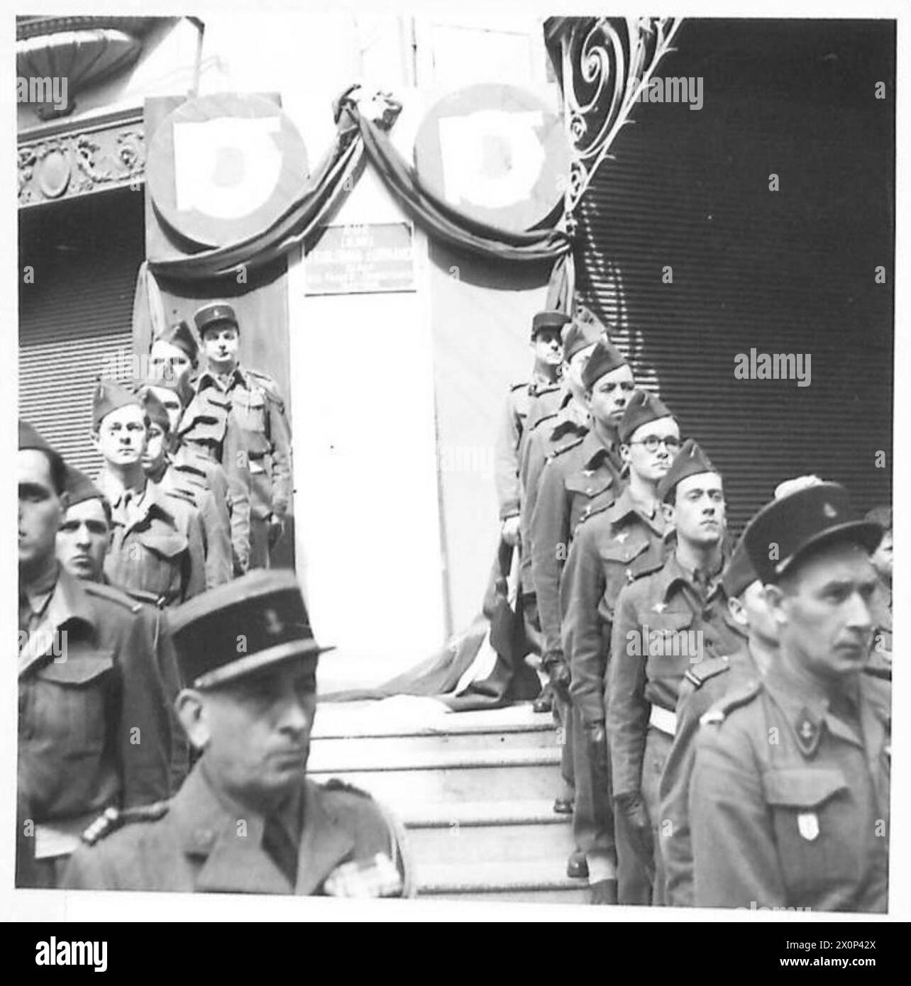 French officers soldiers in Cut Out Stock Images & Pictures - Alamy