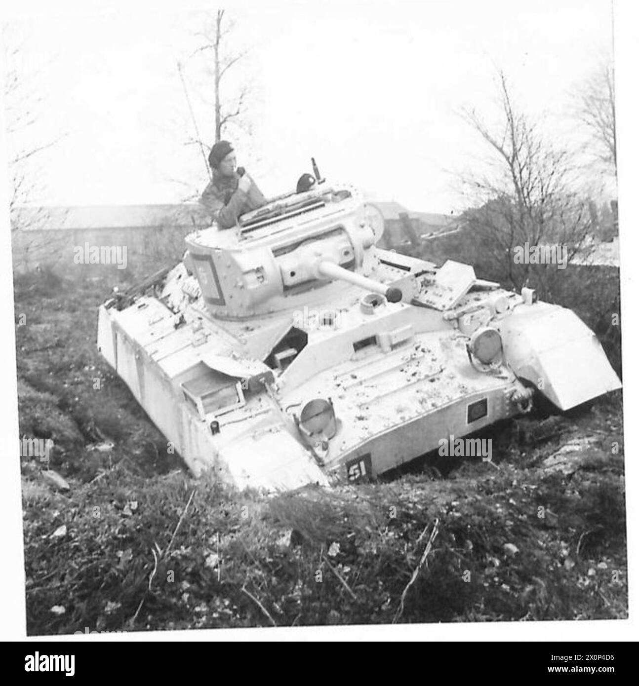 AFV's of 8TH ARMOURED DIVISION - Valentine tank Mk. Ill Photographic ...