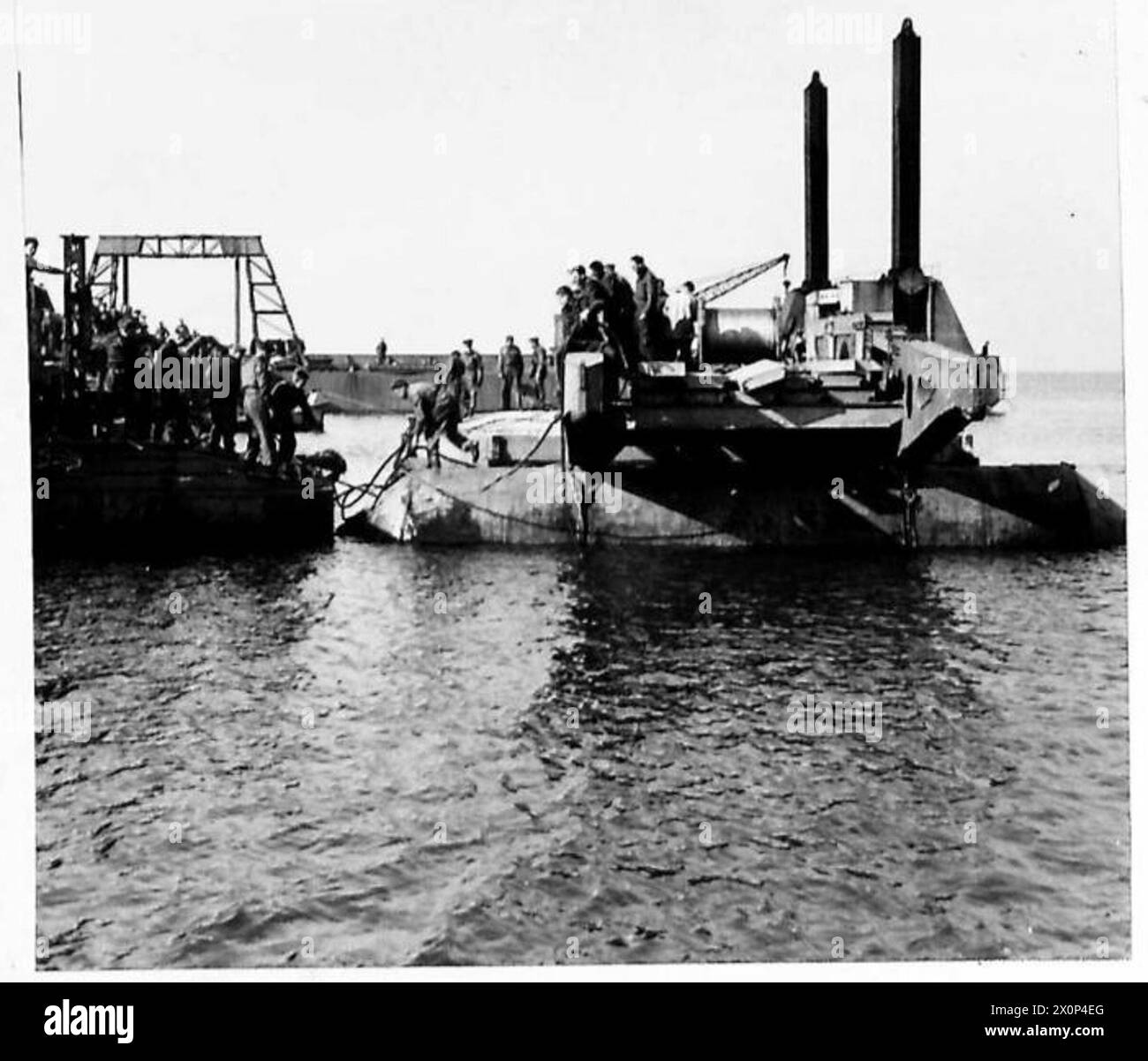 Bridge extending Black and White Stock Photos & Images - Alamy