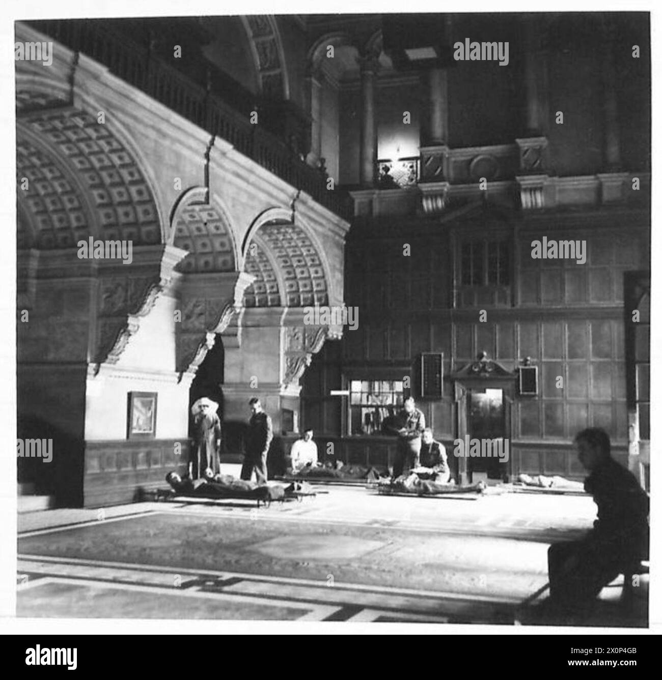 Examination hall Black and White Stock Photos & Images - Alamy