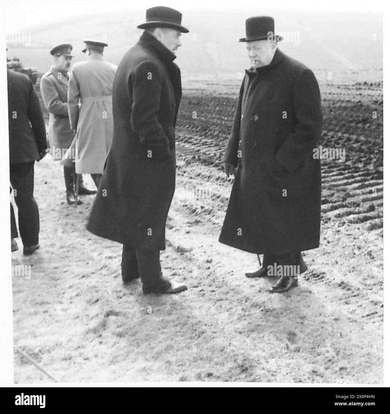 Official wartime visit Cut Out Stock Images & Pictures - Alamy