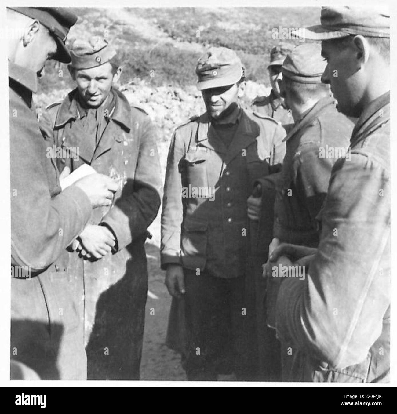 Captured german interrogation hi-res stock photography and images - Alamy