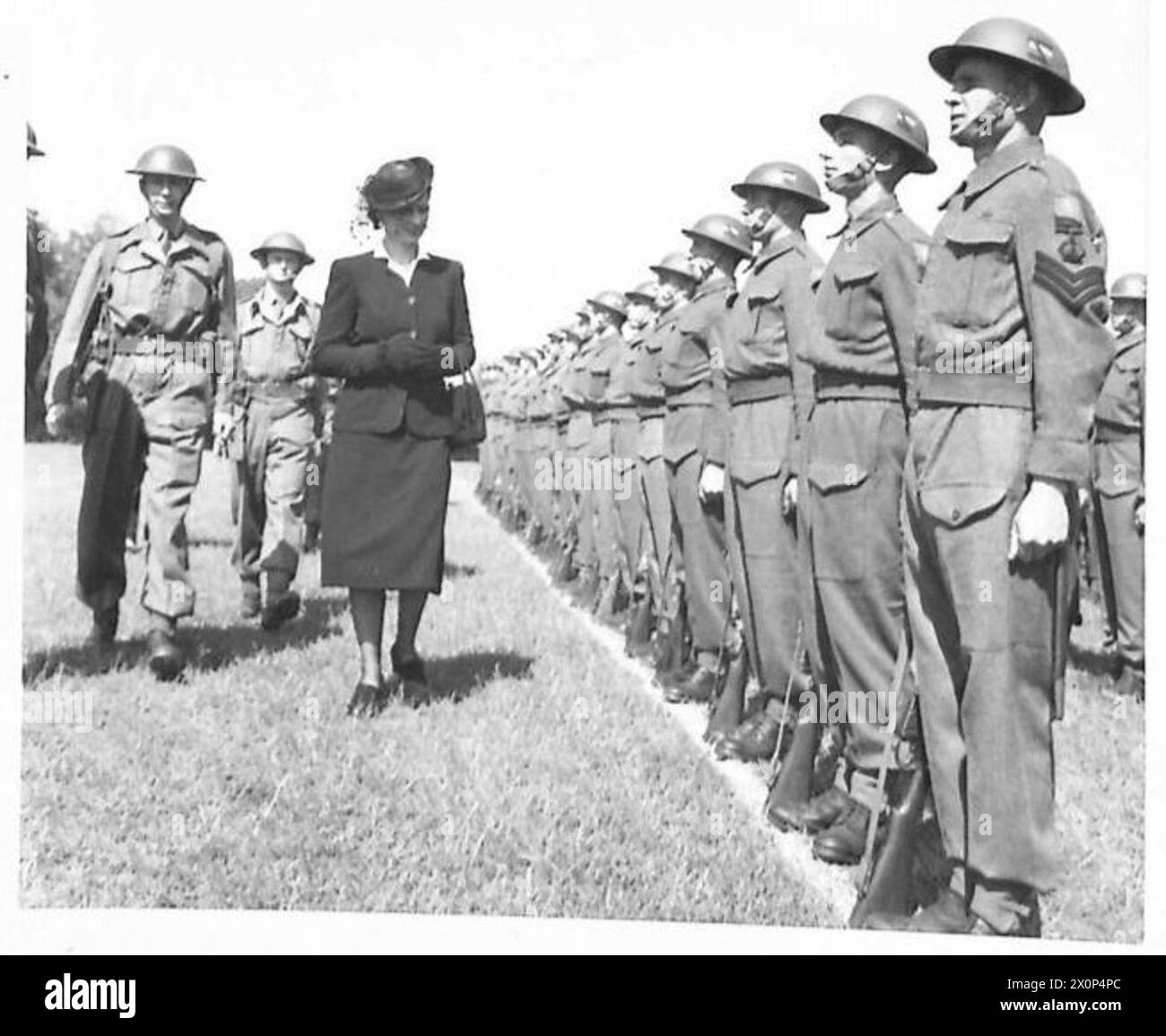 HRH THE DUCHESS OF KENT INSPECTS BATTALION OF THE OXFORDSHIRE AND ...
