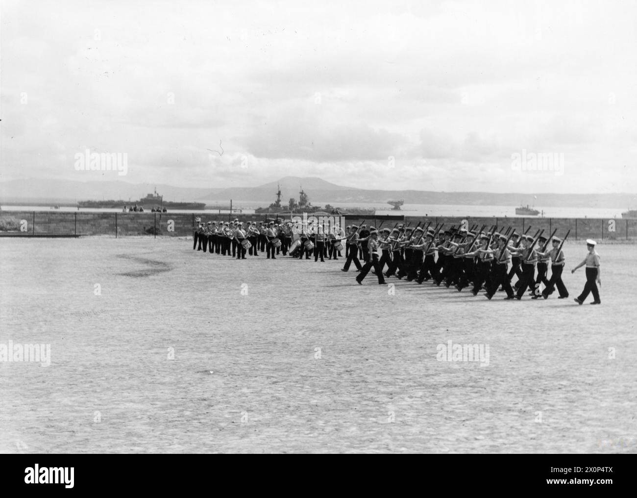 ROYAL MARINES. APRIL 1943, AT MERS-EL-KEBIR, NORTH AFRICA. - A ...