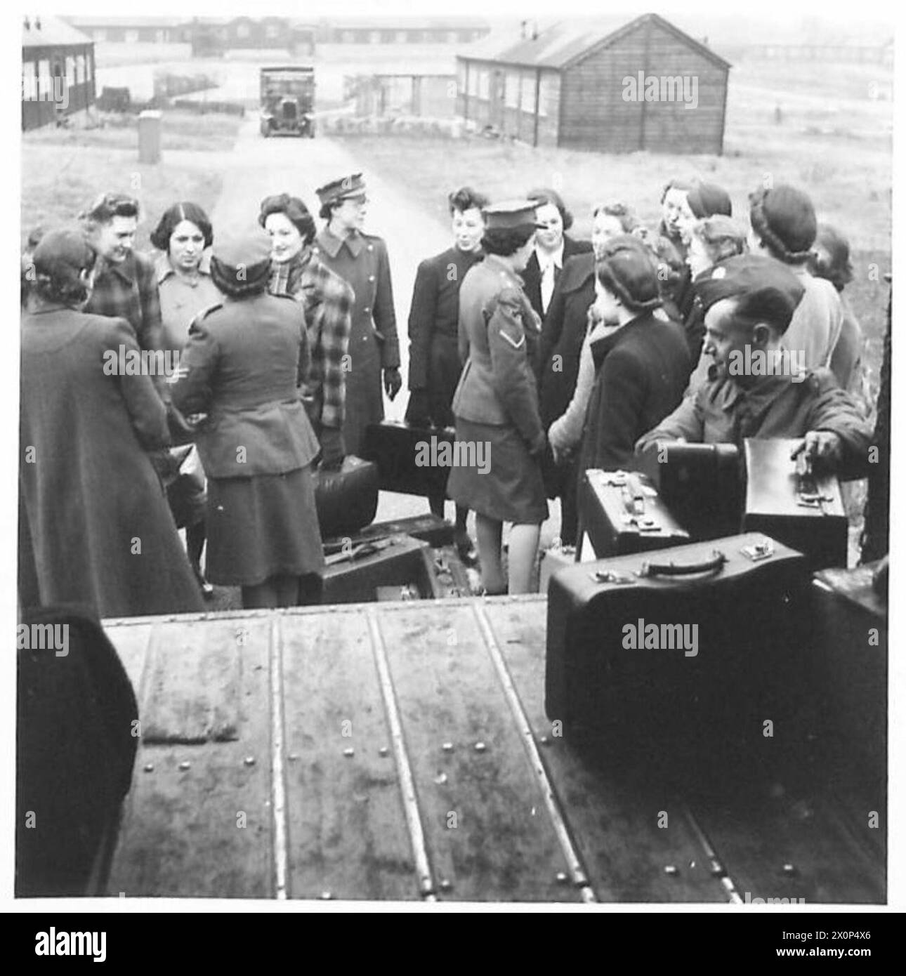 LIFE AT AN ATS TRAINING CENTRE - Recruits arrive at an ATS Training ...