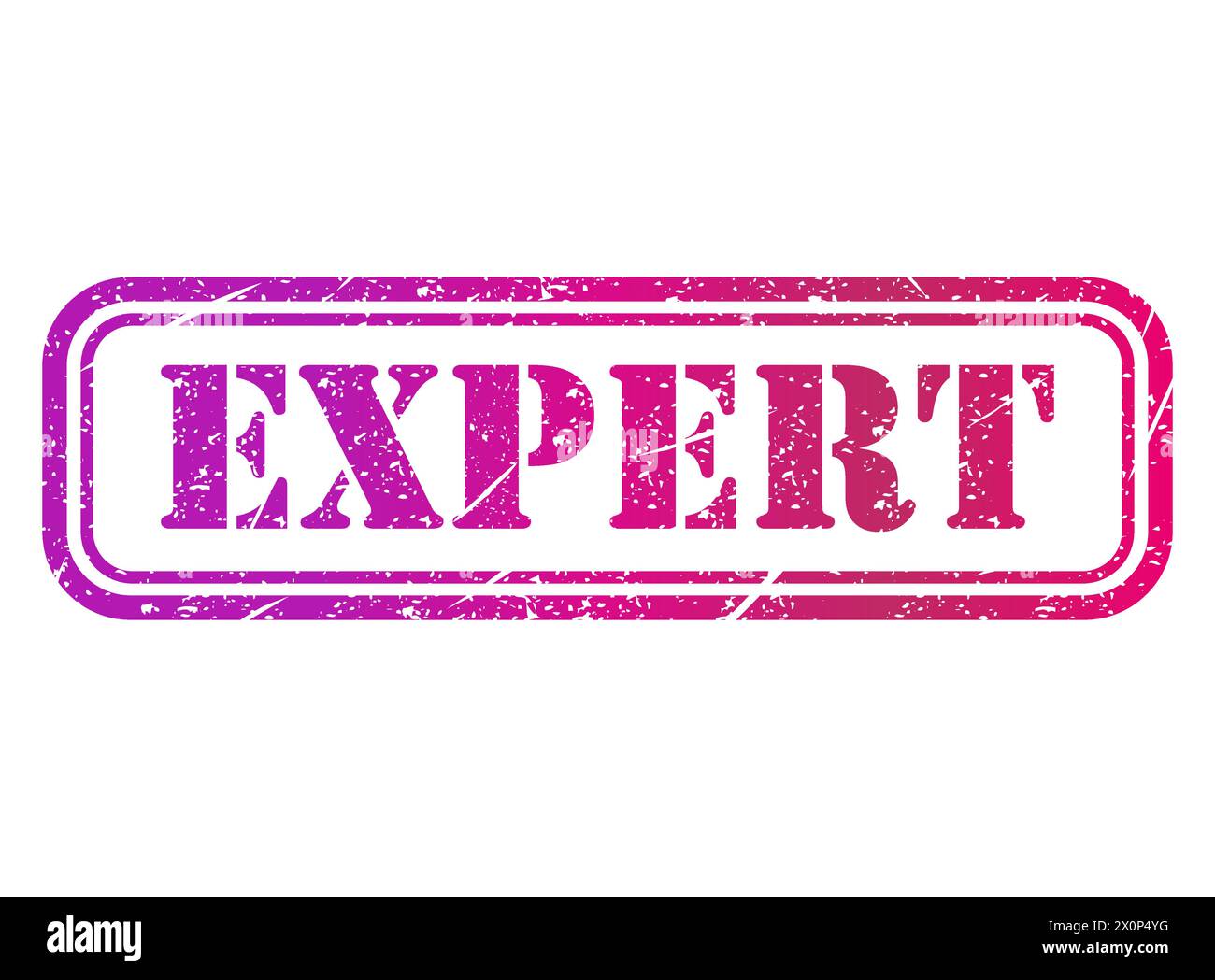Expert stamp symbol, label sticker sign button, text banner vector ...