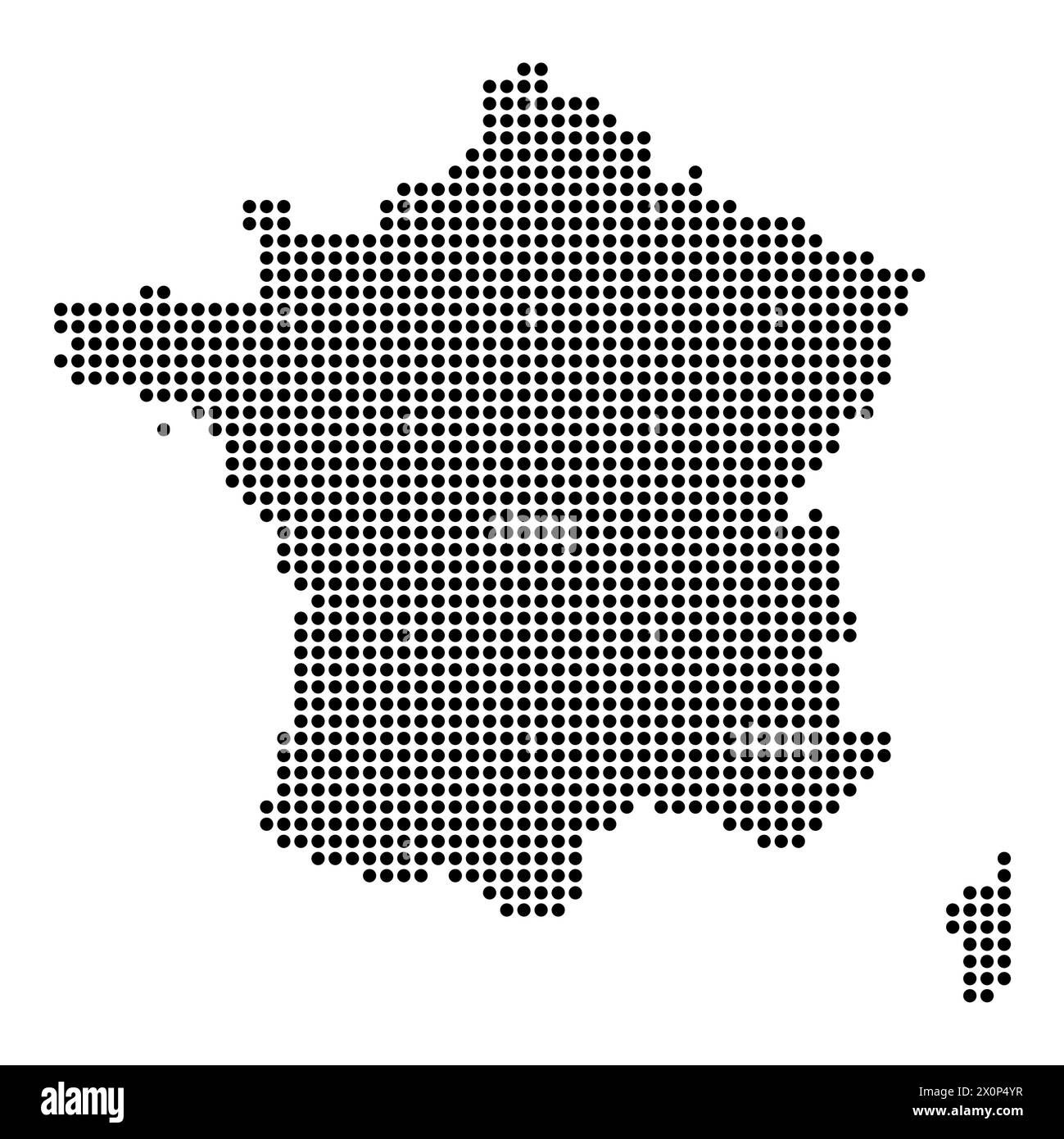France map symbol shape, travel web flat concept icon symbol vector ...
