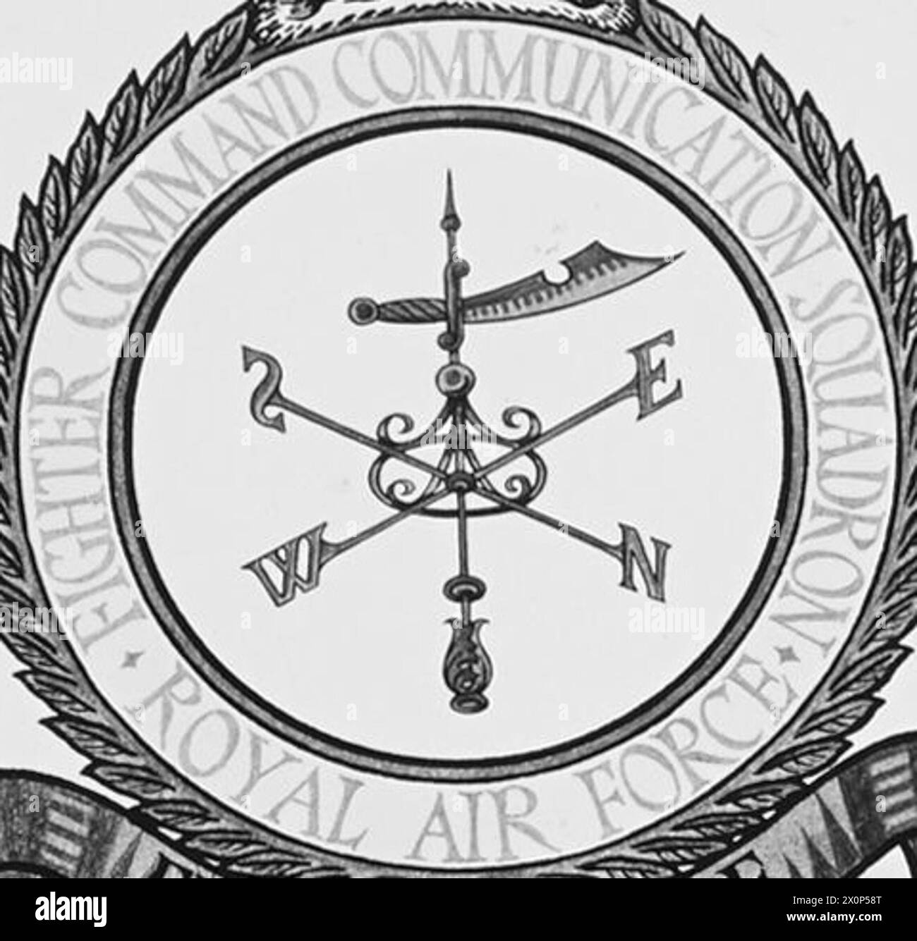 Royal air force badge Black and White Stock Photos & Images - Alamy
