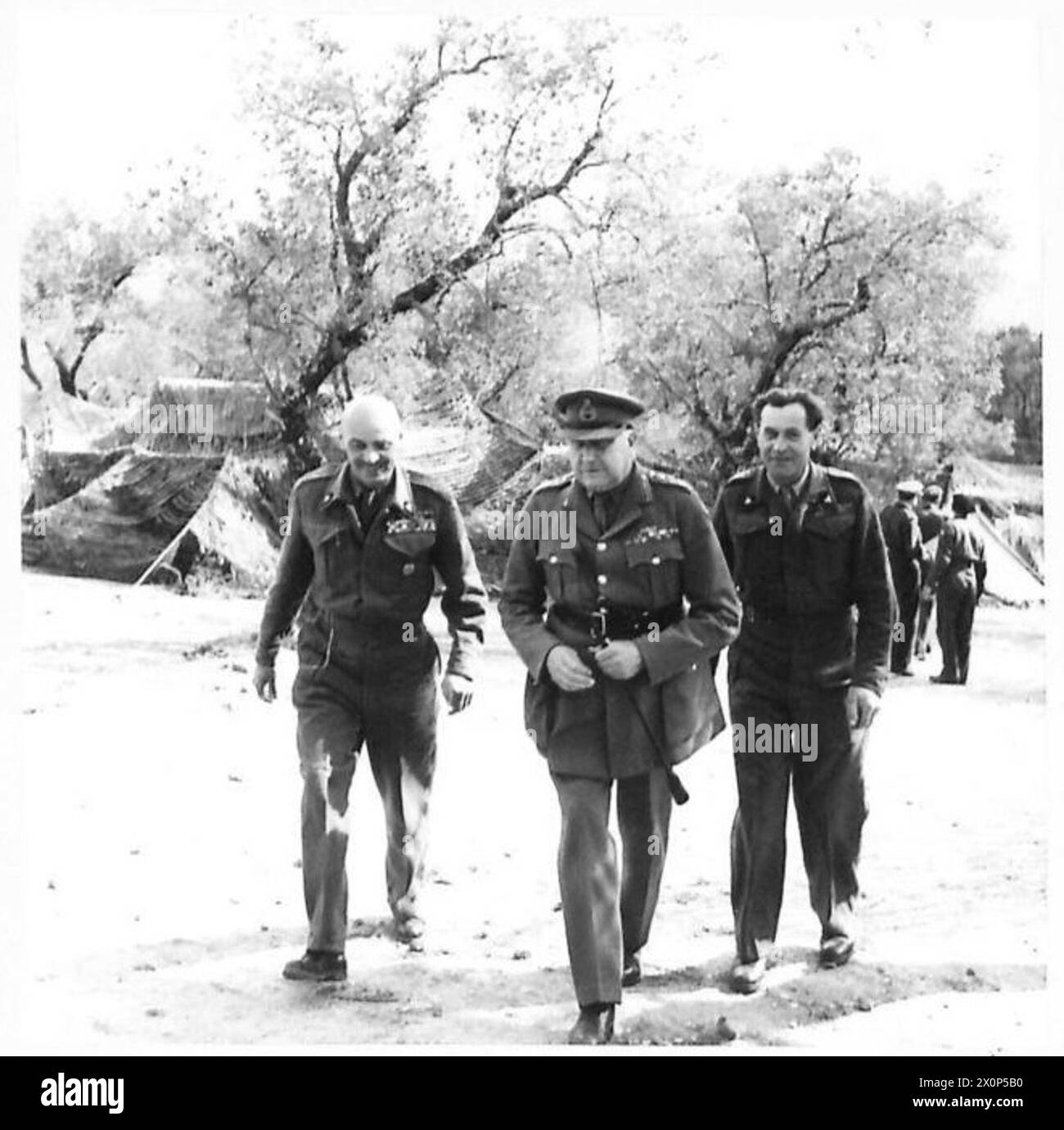 General Henry Maitland Wilson visits Polish and Canadian Forces in ...
