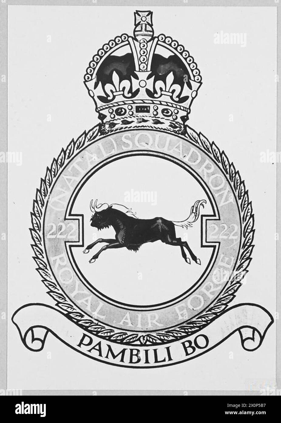 ROYAL AIR FORCE SQUADRON CRESTS - This picture is one of a series ...
