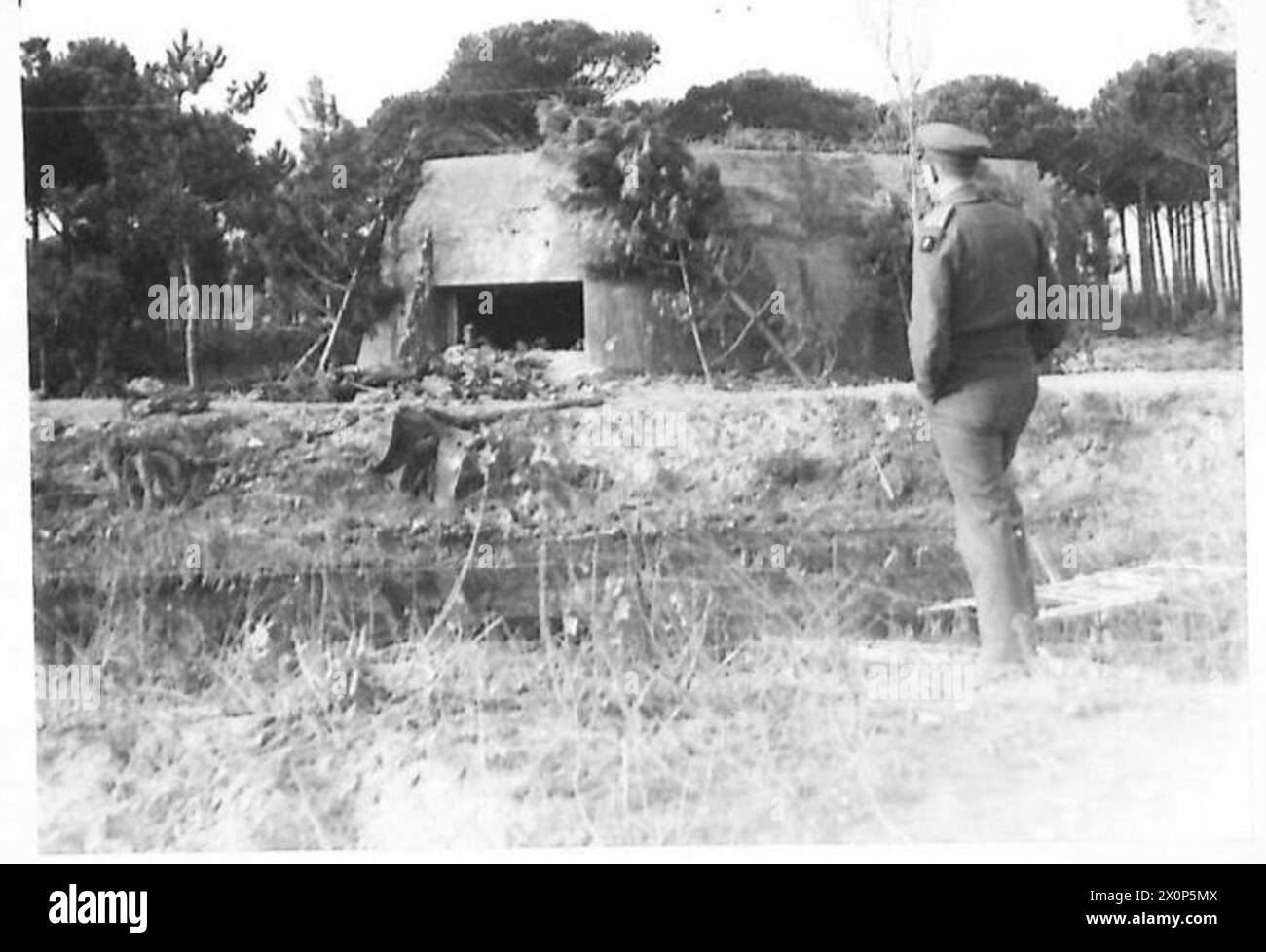 German gun position Cut Out Stock Images & Pictures - Alamy