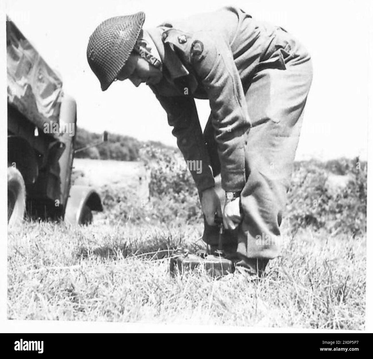 R.E.s ON DEMOLITION WORK - Pressing the plunger which electrically ...