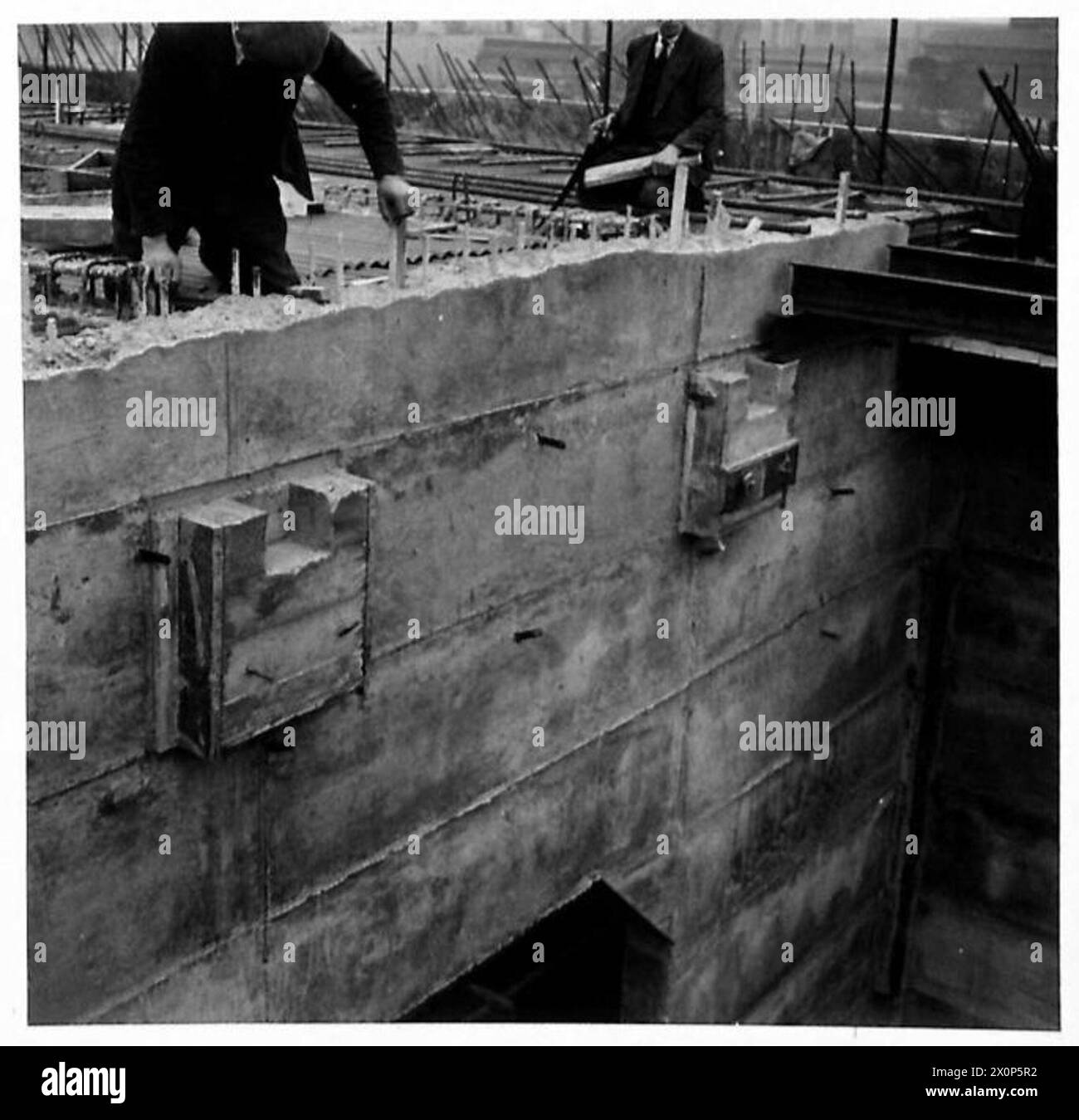 Construction work at Victoria Docks for the Phoenix project is ...