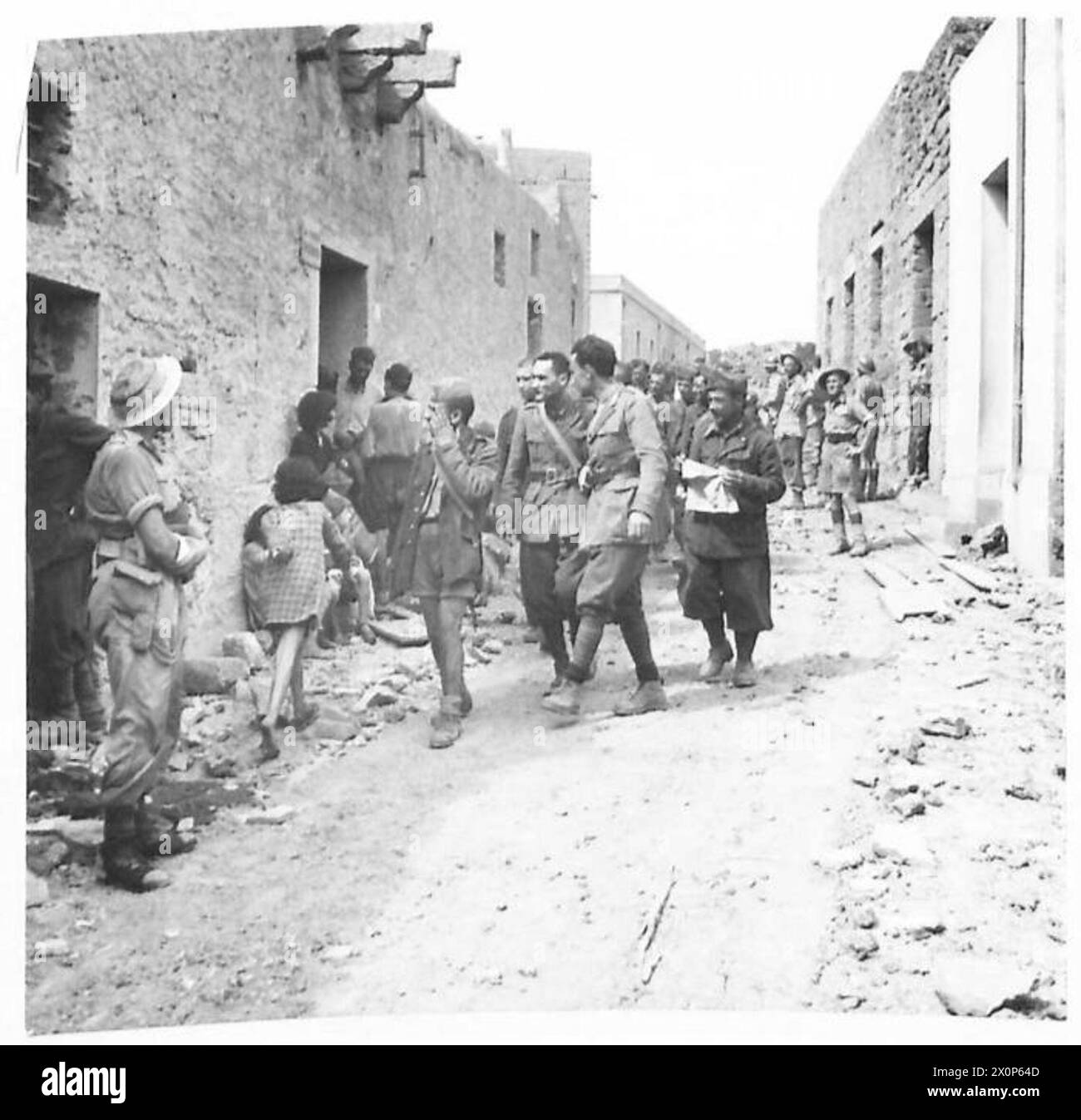 THE BRITISH ARMY IN NORTH AFRICA, SICILY, ITALY, THE BALKANS AND ...