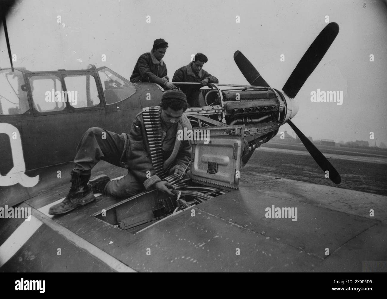 UNITED STATES NINTH AIR FORCE IN BRITAIN, 1942-1945 - An armourer of ...