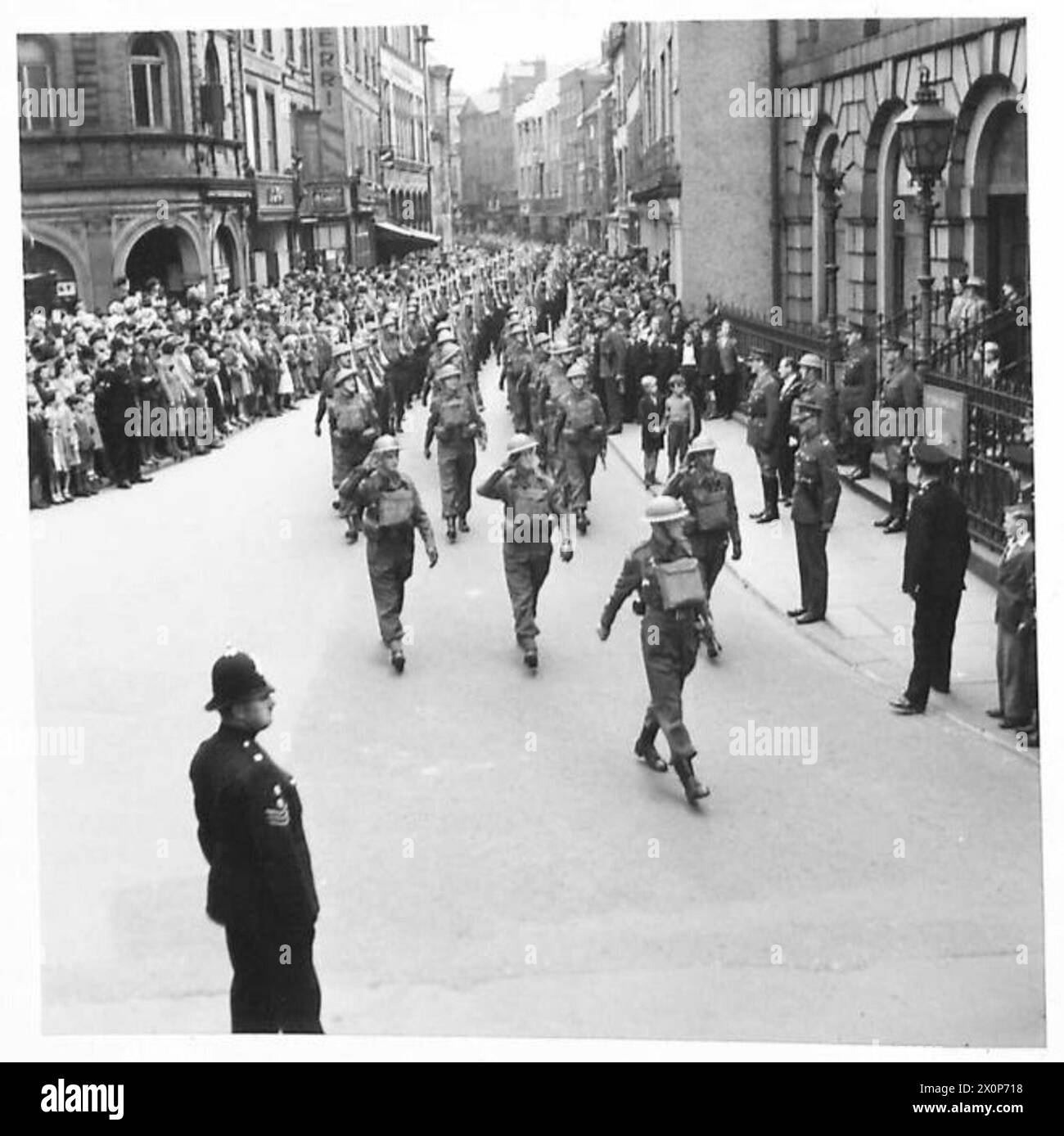 HOME GUARD ANNIVERSARY CELEBRATIONS - Lt. Gen. Sir Ralph Eastwood, (GOC ...