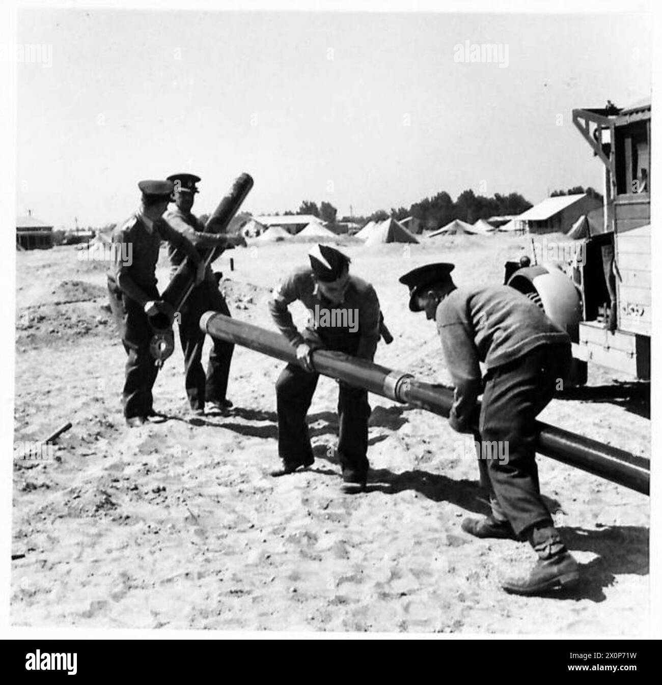 THE MIDDLE EAST ROYAL CORPS OF SIGNALS TRAINING SCHOOL - A new 45 ft ...