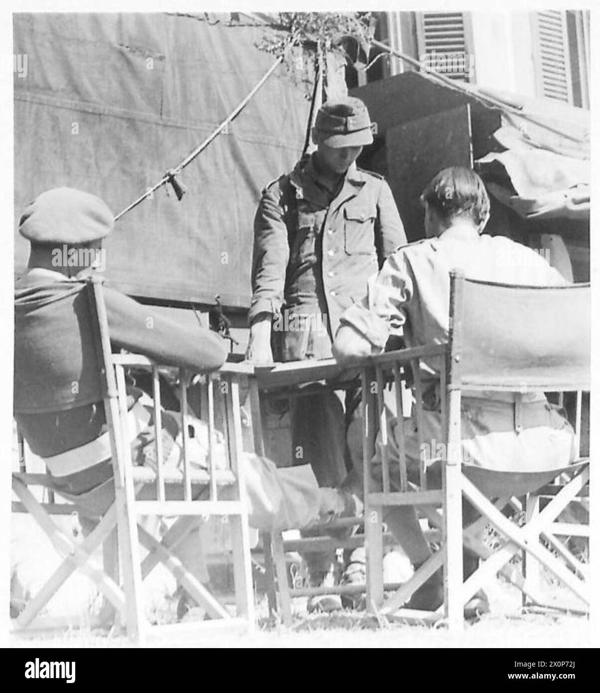 Captured german interrogation hi-res stock photography and images - Alamy