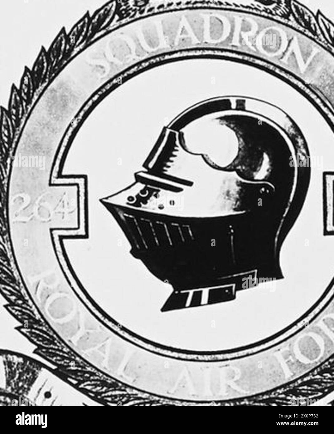 The badge of No.264 Squadron RAF displays the motto 'We Defy ...